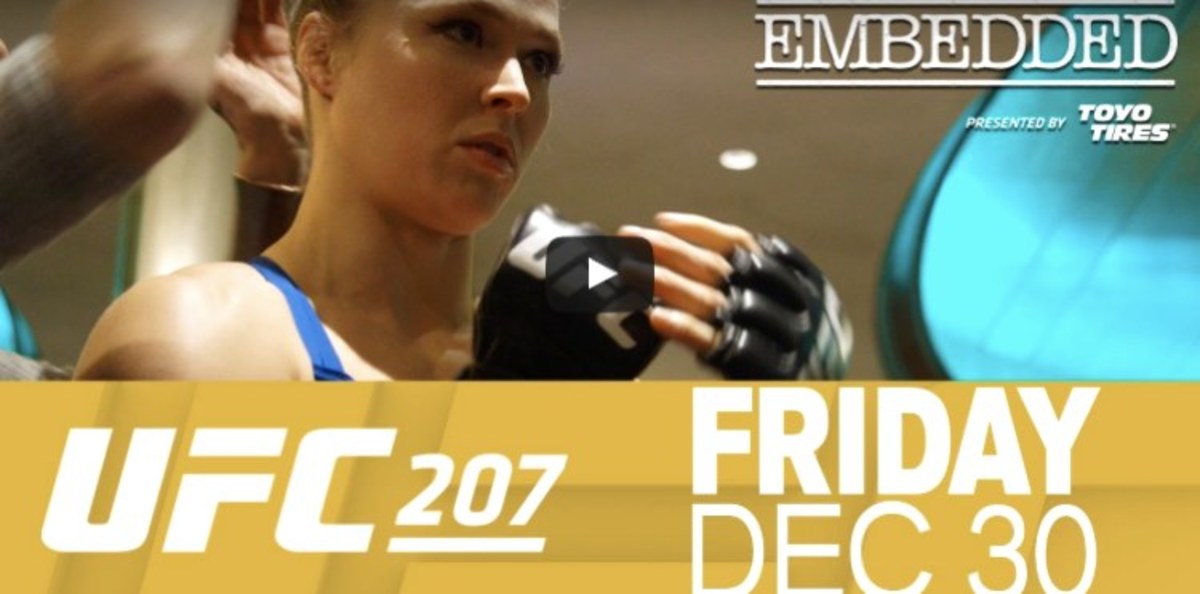 Ronda Rousey Finally Makes Fight Week Appearance (video) - MMAWeekly ...