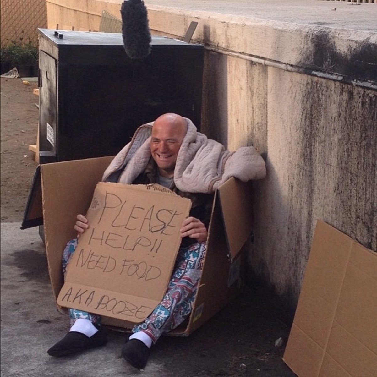 Cardboard Box Homeless