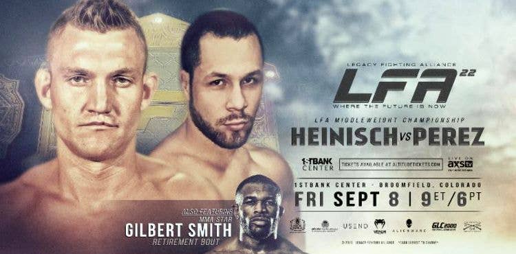 Friday's LFA 22 Has a New Co-Main Event - MMAWeekly.com | UFC and MMA ...
