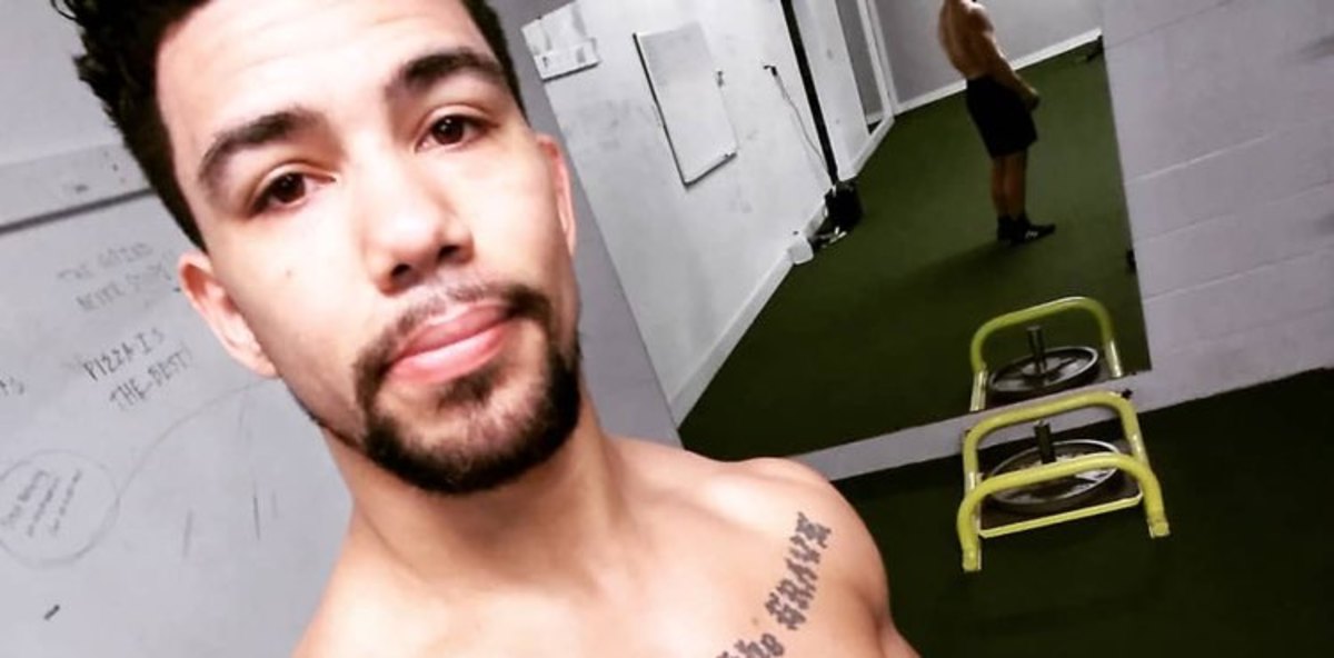 Cameron Sevilla-Rivera looking to work angles against Luis Iniguez at ...