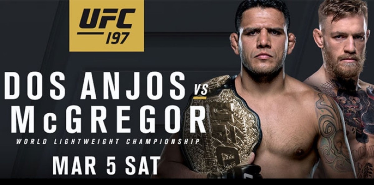 UFC 197 Official with dos Anjos vs. McGregor and Holm vs. Tate ...
