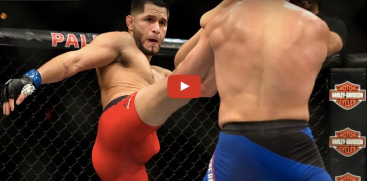 Jorge Masvidal and the Cage Stop Jake Ellenberger (TUF 24 Finale Fight ...