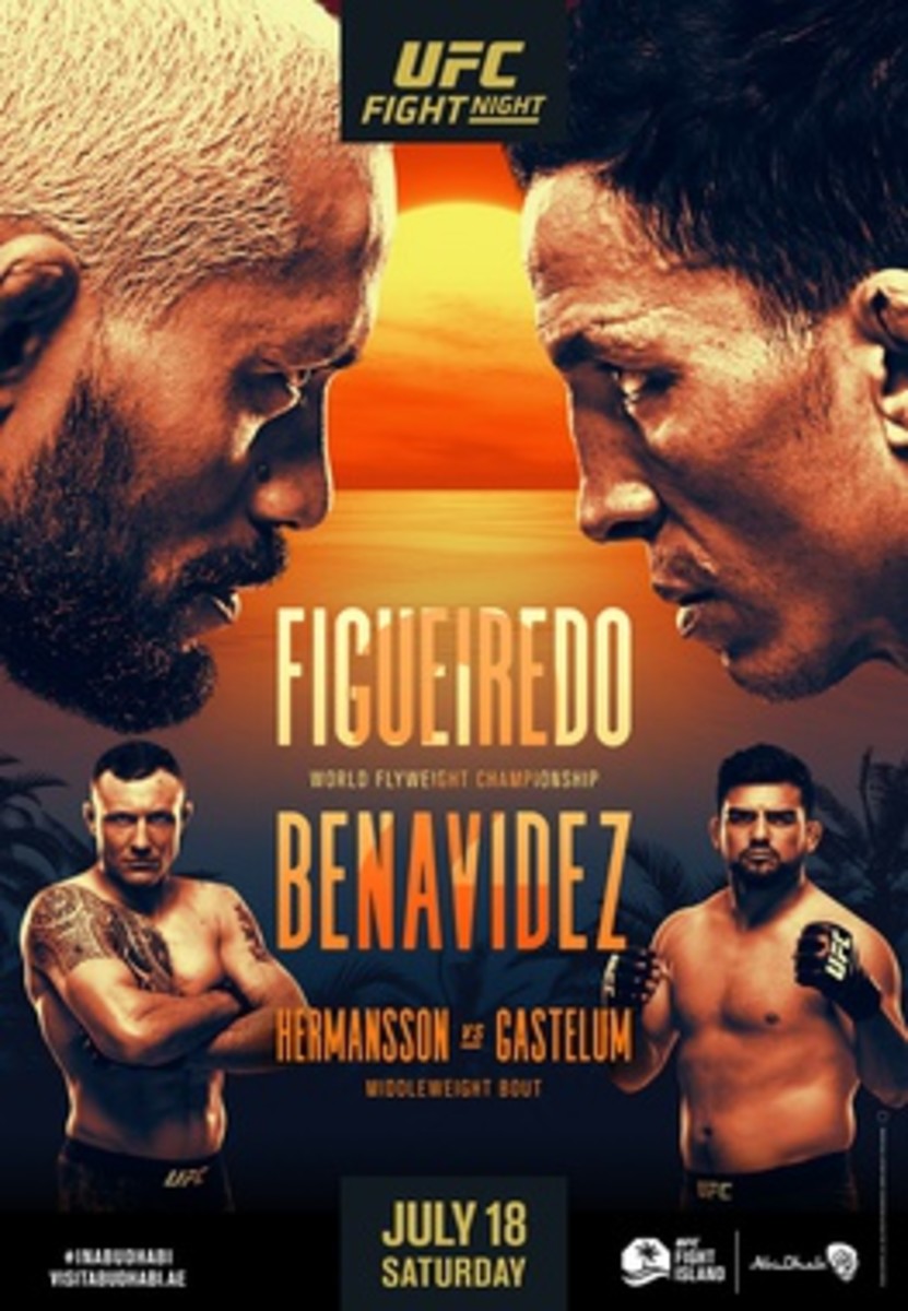 UFC Fight Night: Figueiredo vs. Benavidez 2 fight card on July 18 ...