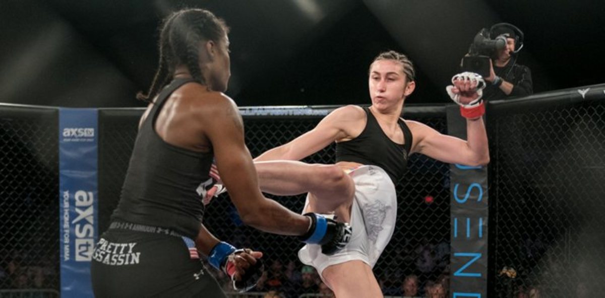 LFA 9 Results & Highlights: Sabina Mazo Head-Kick Knockout Rocks the ...
