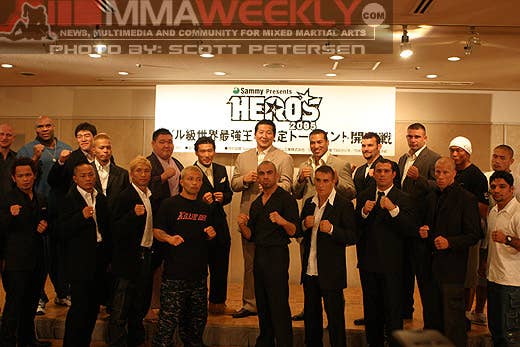 HERO'S Press Conference - MMAWeekly.com | UFC and MMA News, Results ...