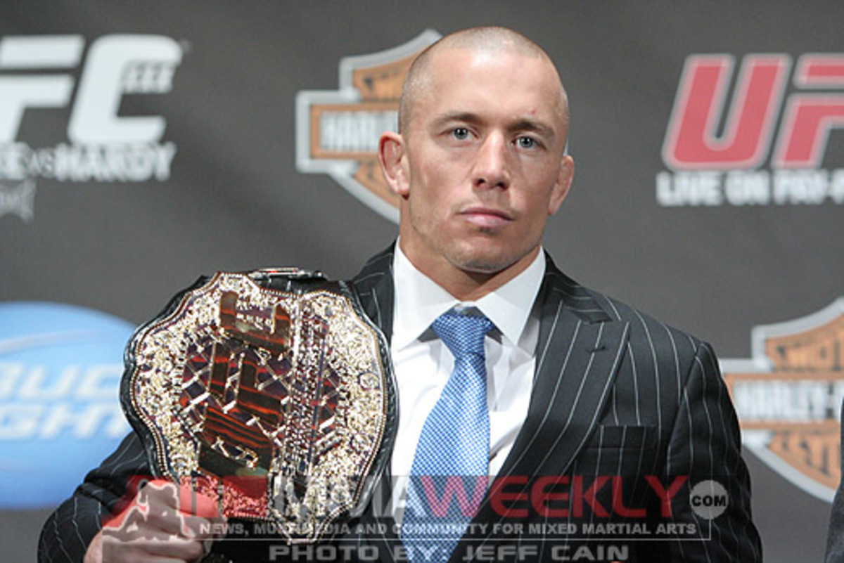Georges St-Pierre Wants To Prove He's A Finisher By Putting Away Josh ...