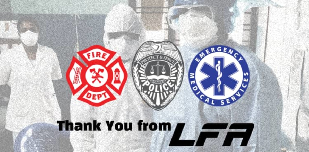 Video: LFA fighters and personalities thank Front Line Workers ...