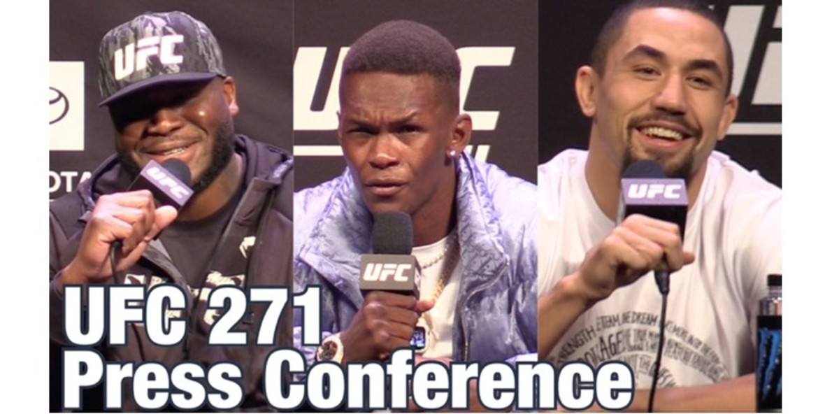 UFC 271: Adesanya vs. Whittaker 2 Pre-fight Press Conference Video ...
