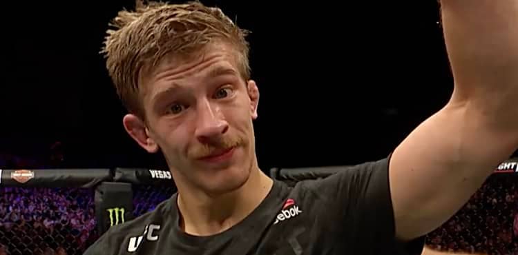 Take a look back at Arnold Allen's stunning comeback against Mads ...