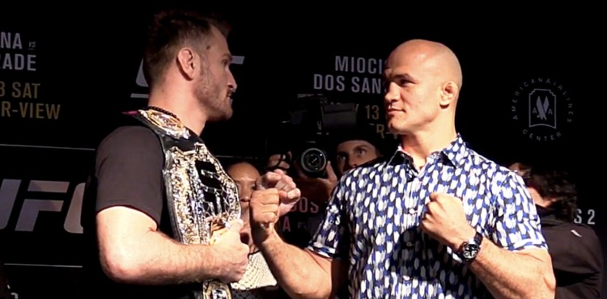 UFC 211's Stacked Card of Fighters Face Off - MMAWeekly.com | UFC and ...