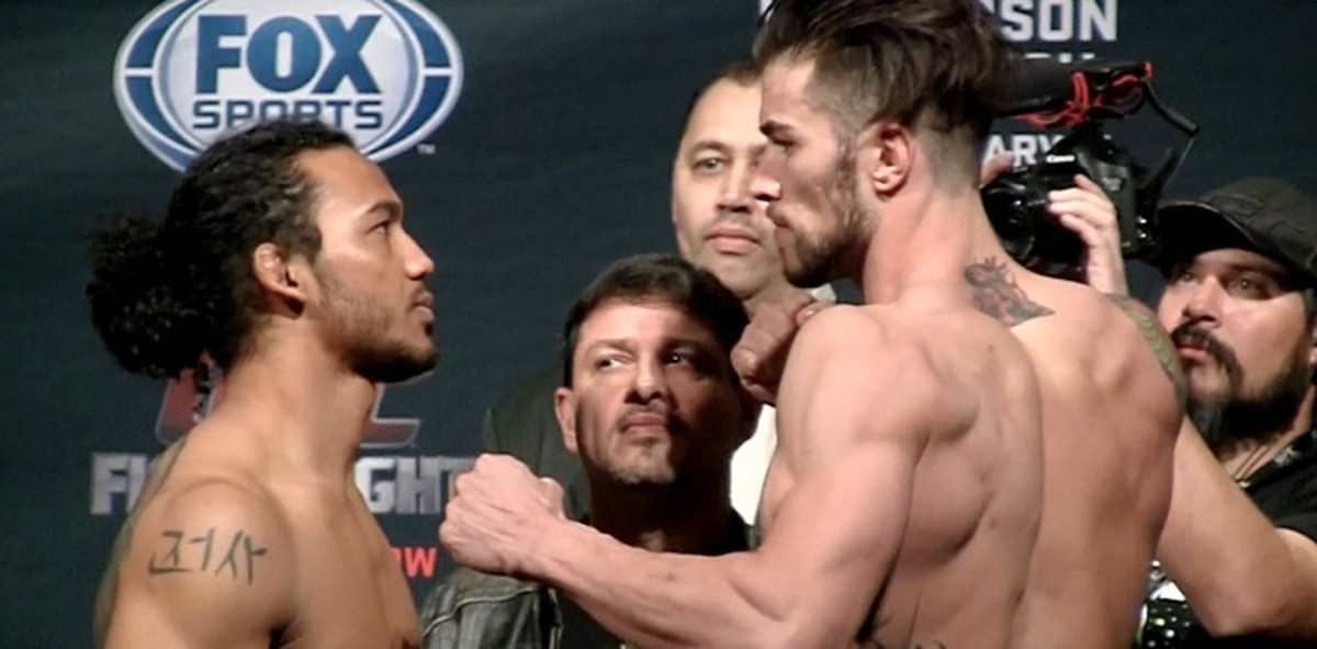 UFC Full Fight Video: Benson Henderson Submits Brandon Thatch in ...