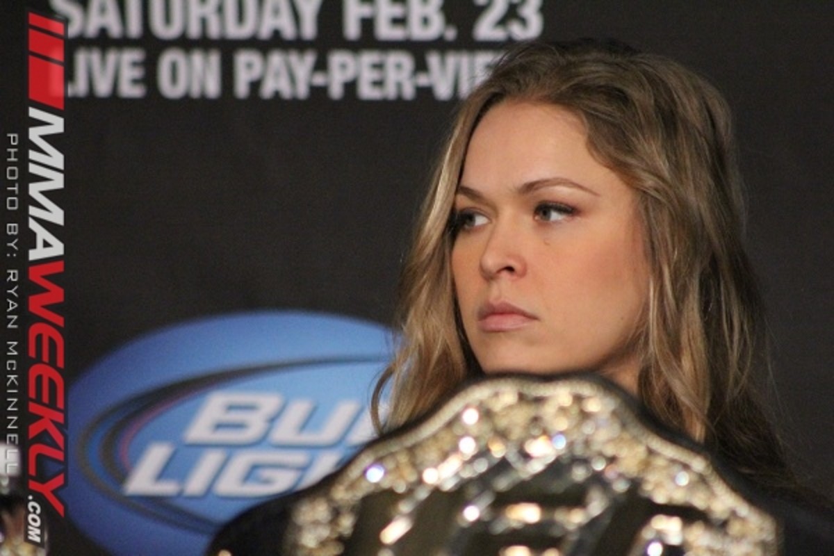 UFC Women's Champ Ronda Rousey is Willing to Die to Win (Video ...