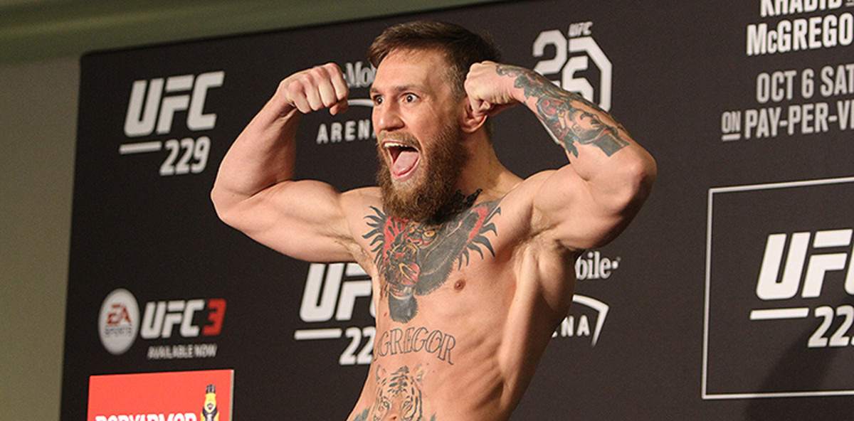 Conor Mcgregor Weigh In