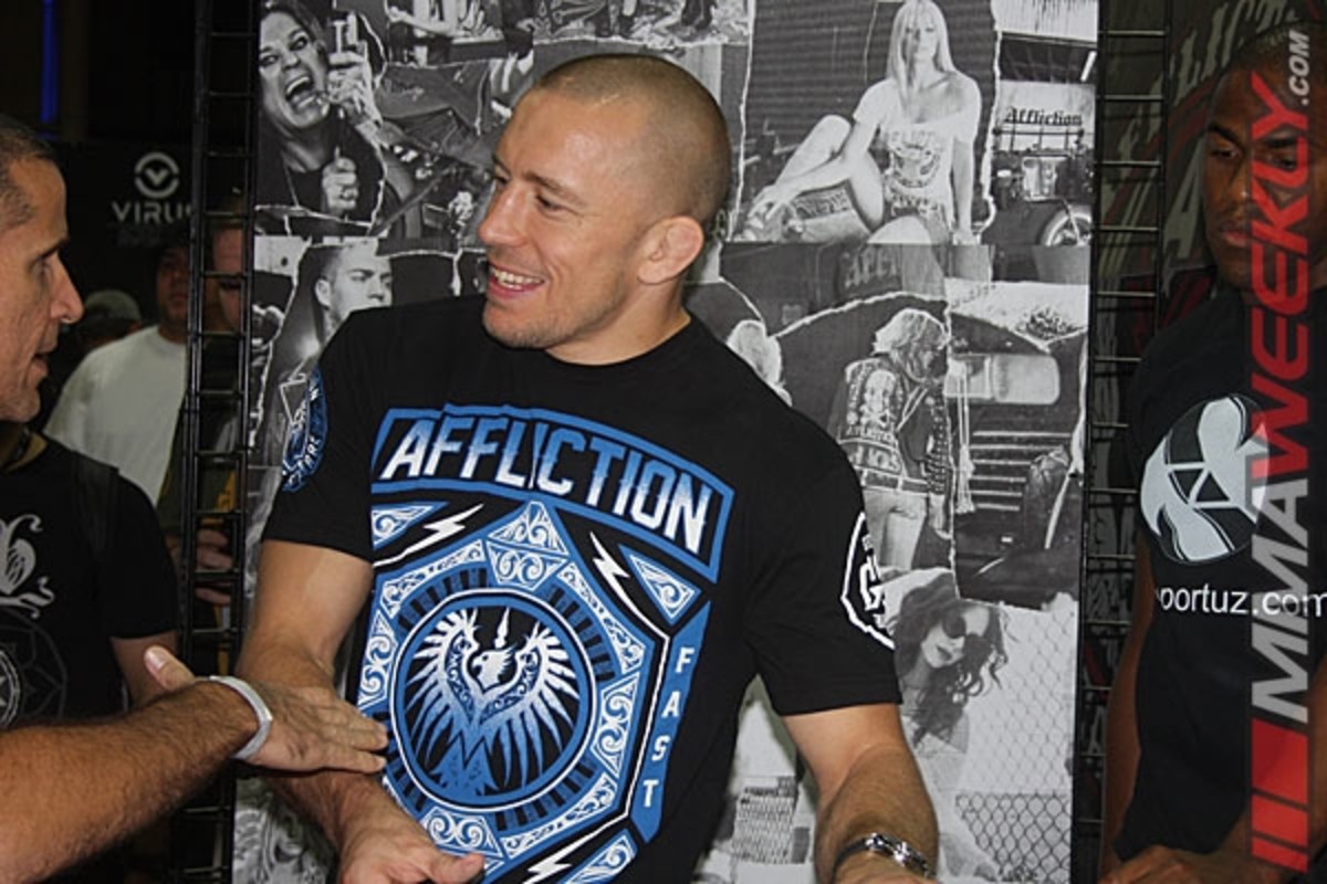 Georges St-Pierre Prepared for a Well Rounded Hendricks at UFC 167 ...