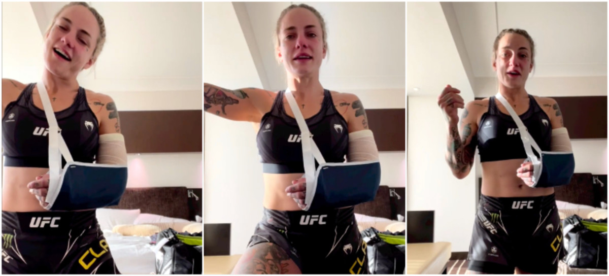 Jessica-Rose Clark reveals arm surgery likely after nasty submission at ...