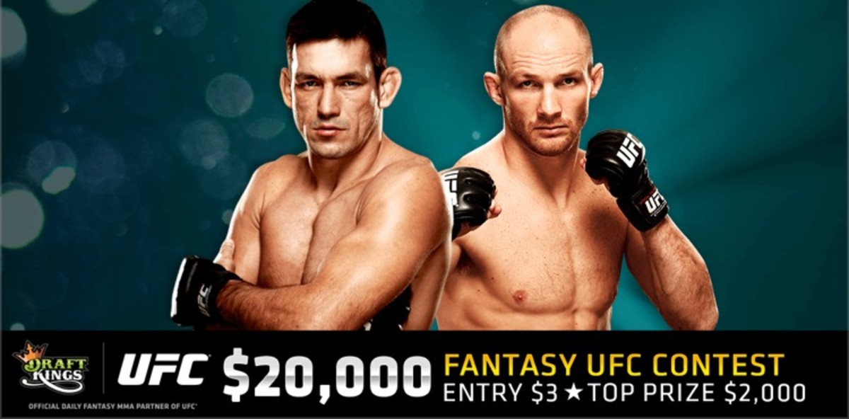 DraftKings $20,000 UFC Rio One-Day Fantasy MMA Contest - MMAWeekly.com ...