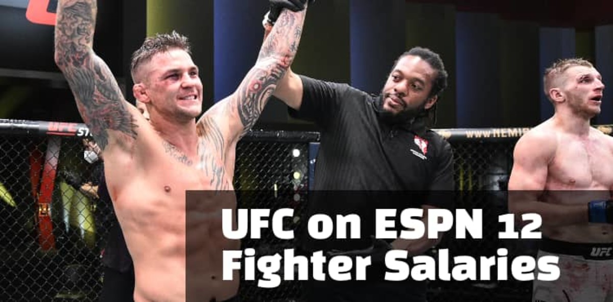 Dustin Poirier tops UFC on ESPN 12 fighter payroll - MMAWeekly.com ...