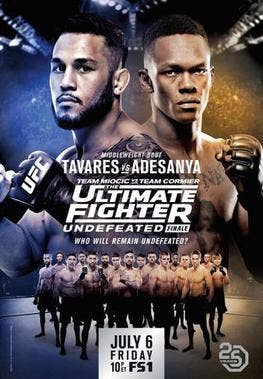 The Ultimate Fighter 27 Finale: Team Miocic vs. Team Cormier Fight Card ...