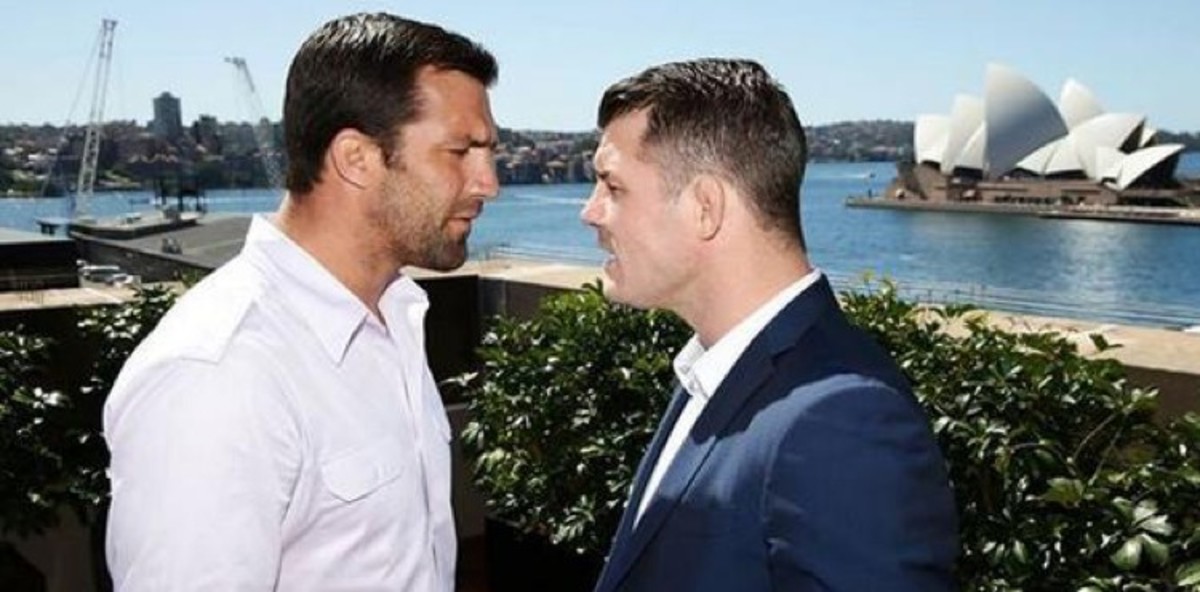 VIDEO: Luke Rockhold and Michael Bisping Mud-Slinging Starts... Now ...