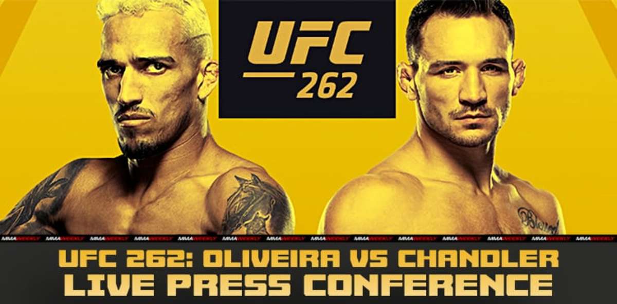UFC 262: Oliveira vs. Chandler Pre-fight Press Conference Video ...