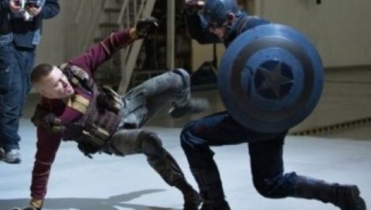 Georges St-Pierre Fight Scene From Captain America: The Winter Soldier ...