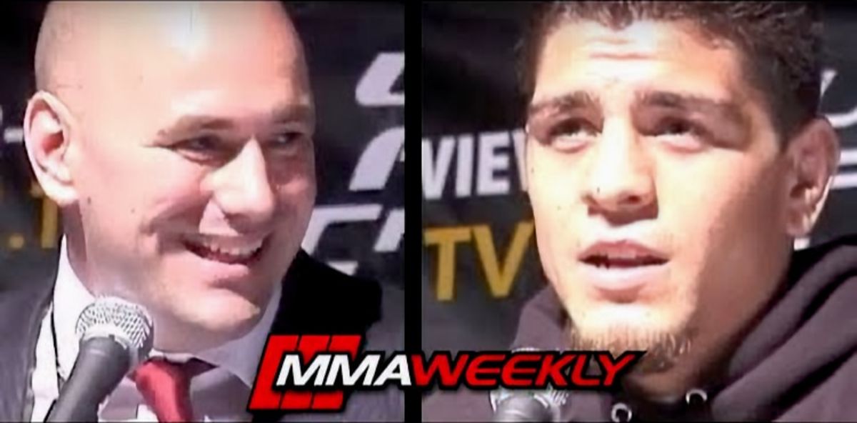 Flashback video: Dana White praises rising star Nick Diaz at UFC 53 ... Flashback video: Dana White praises rising star Nick Diaz at UFC 53 ...