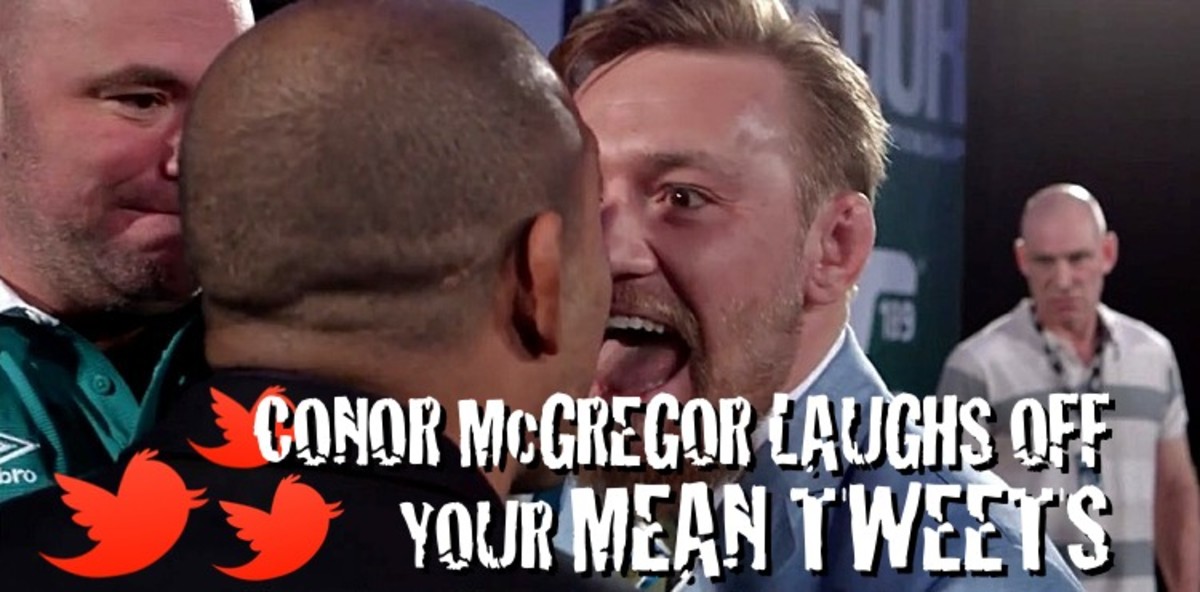VIDEO: Mean Tweets? Angry Birds? Conor McGregor Will Wipe Tears with ...