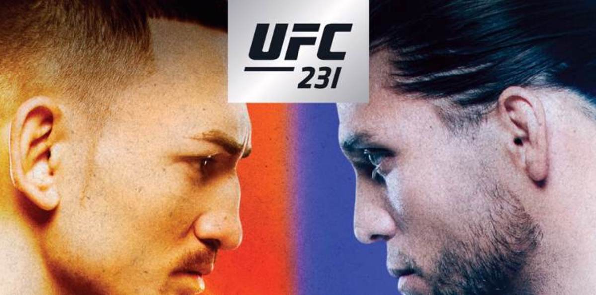 Quick Hit: Official UFC 231 Holloway vs Ortega Fight Poster Features ...
