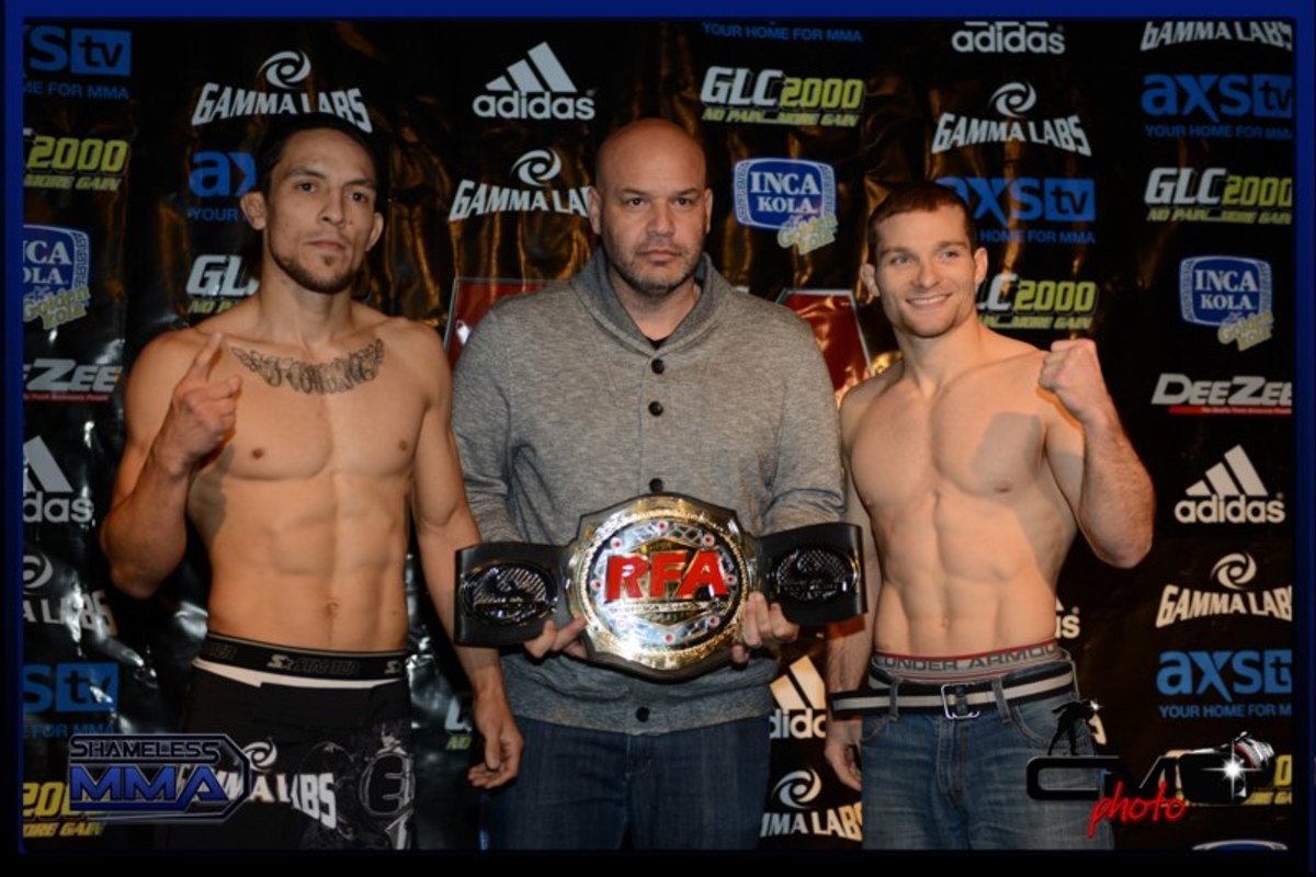 RFA 11 Weigh-in Results: Matt Manzanares and Zach Makovsky On Weight ...