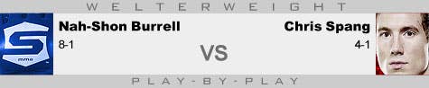Strikeforce Barnett vs. Cormier Play-by-Play: Nah-Shon Burrell vs ...