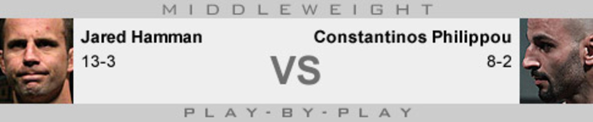 UFC 140 Play-by-Play: Jared Hamman vs. Constantinos Philippou ...