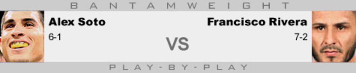 UFC on Fuel TV 3 Play-by-Play: Alex Soto vs. Francisco Rivera ...