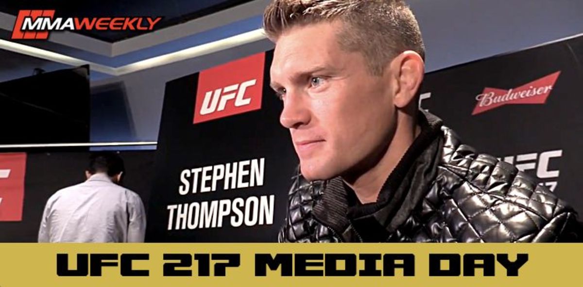 Stephen Thompson: Georges St-Pierre Was My Inspiration - MMAWeekly.com ...