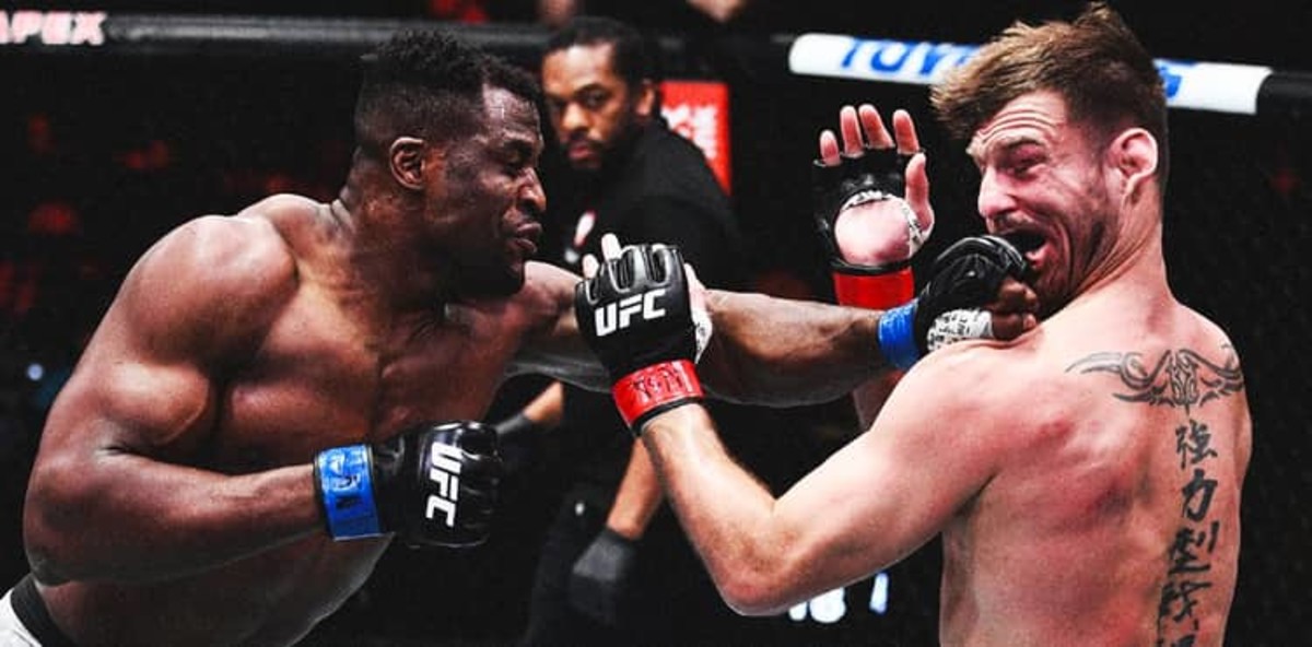 UFC 260 Fight Motion: Francis Ngannou folds Stipe Miocic - MMAWeekly ...