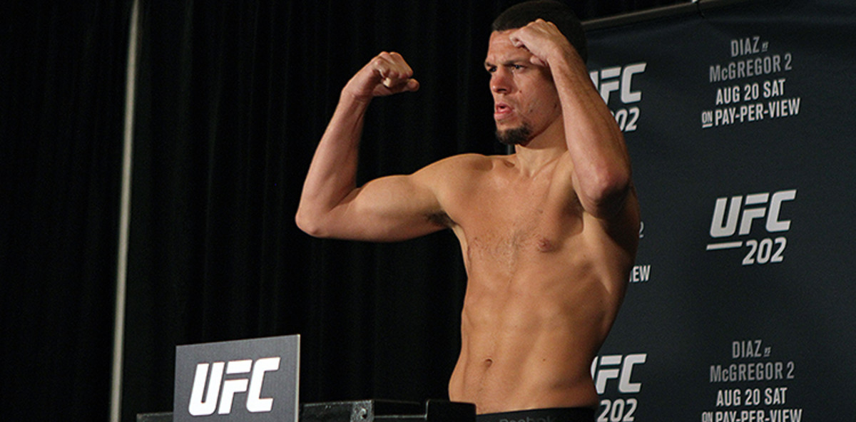 UFC 202 Early Weigh-in Video: Nate Diaz and Conor McGregor Make it ... UFC 202 Early Weigh-in Video: Nate Diaz and Conor McGregor Make it ...