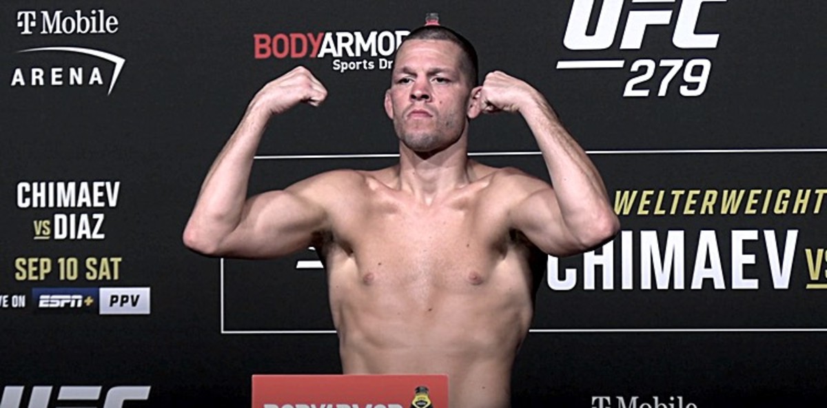 UFC 279: Diaz vs. Ferguson Ceremonial Weigh-in Video - MMAWeekly.com ...