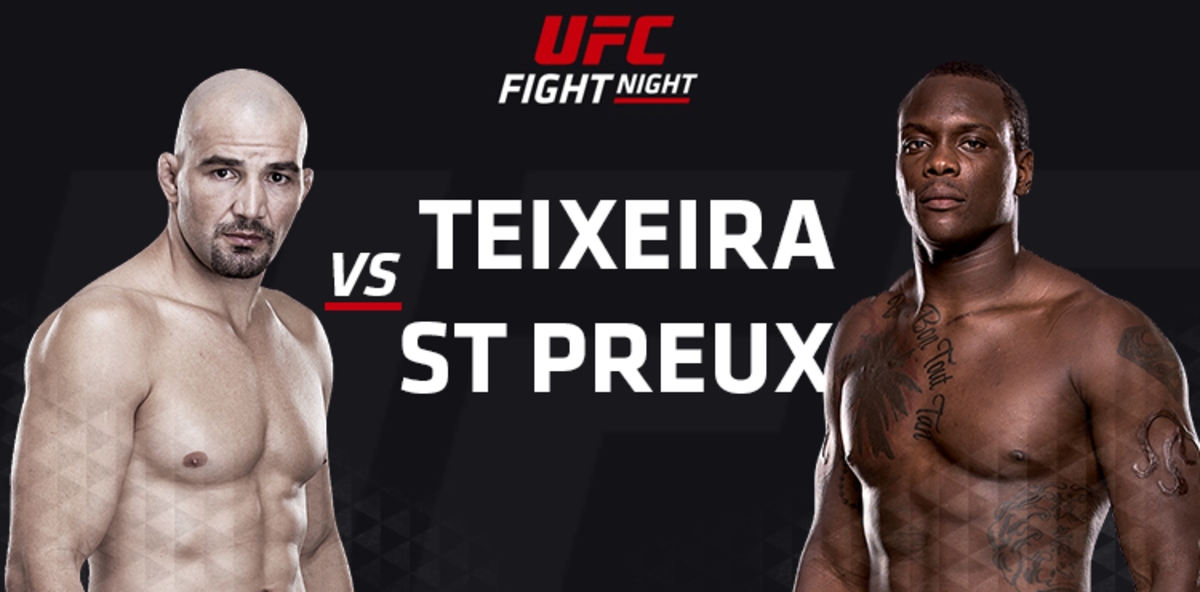 UFC Nashville: Teixeira vs. Saint Preux Full Results and Live Fight ...