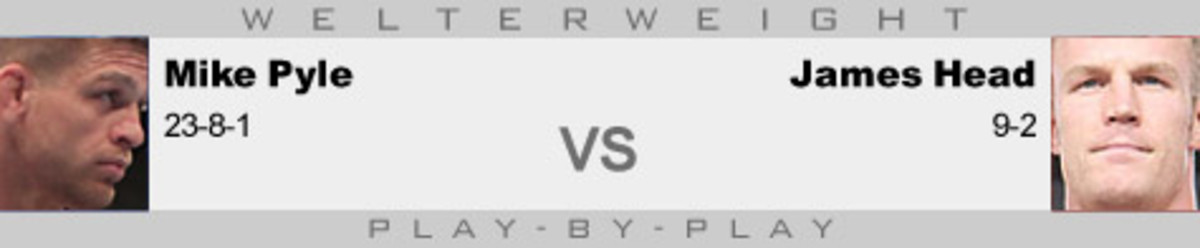 TUF 16 Finale Play-by-Play: Mike Pyle vs. James Head - MMAWeekly.com ...