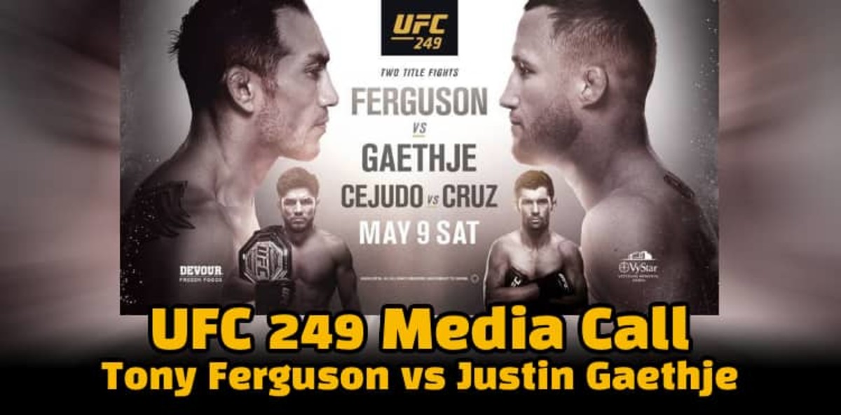 UFC 249 media call: Tony Ferguson and Justin Gaethje promise inspiring ...