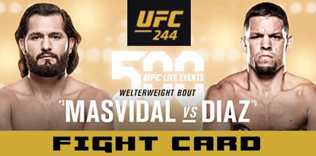 UFC 244: Masvidal vs Diaz Fight Card - MMAWeekly.com | UFC and MMA News ...