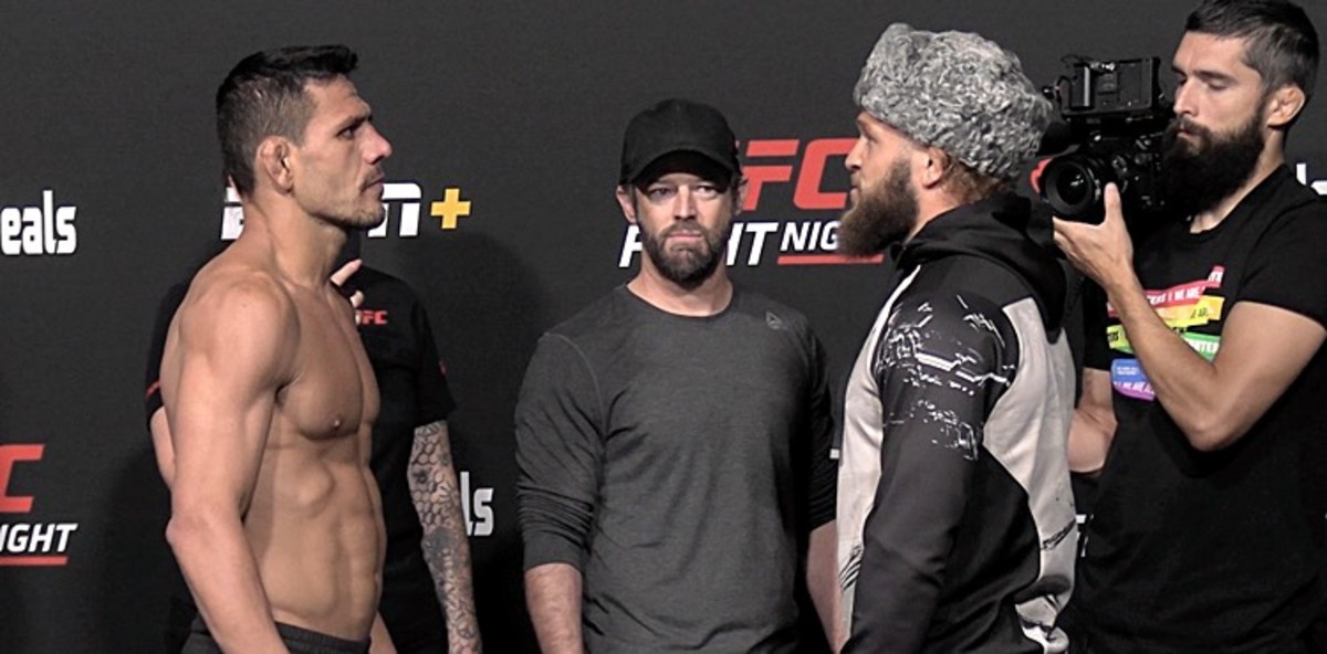 UFC Vegas 58 Weigh-in Face-offs Video - MMAWeekly.com | UFC and MMA ...