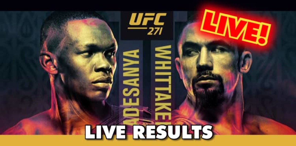 UFC 271 live results: Israel Adesanya vs. Robert Whittaker - MMAWeekly ...