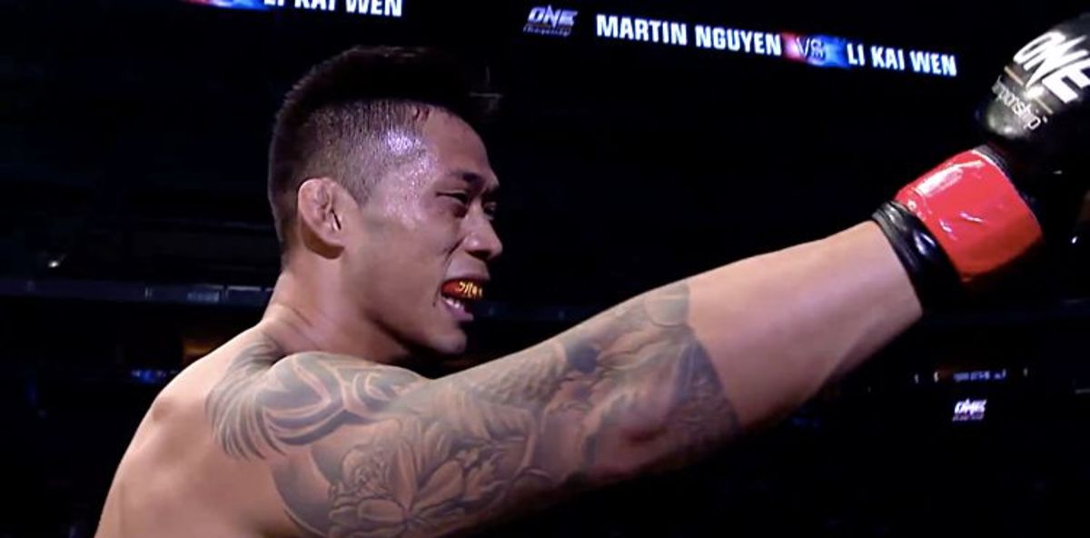 Watch ONE Featherweight Champion Martin Nguyen Batter Li Kai Wen (Free ...