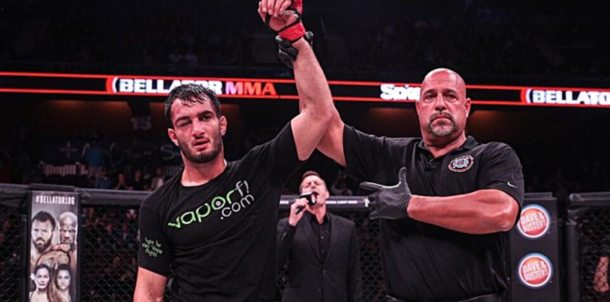 Gegard Mousasi Takes a Beating But Wins Bellator MMA Debut (Bellator ...