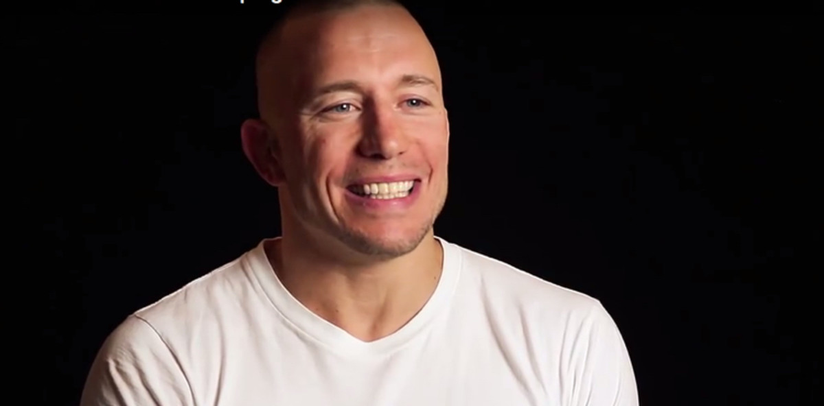 Georges St-Pierre Gave Away His New UFC Middleweight Belt - MMAWeekly ...