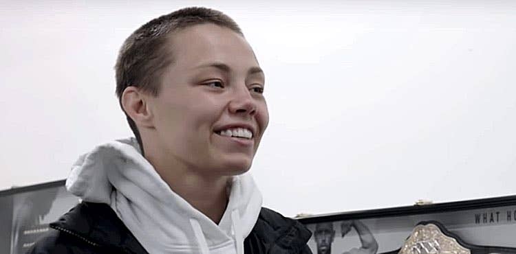 UFC champ Rose Namajunas posts new training footage | Video - MMAWeekly ...