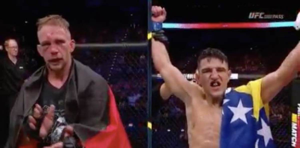 Damir Hadzovic Ekes Out the Win in Bloody Battle with Nick Hein (UFC ...