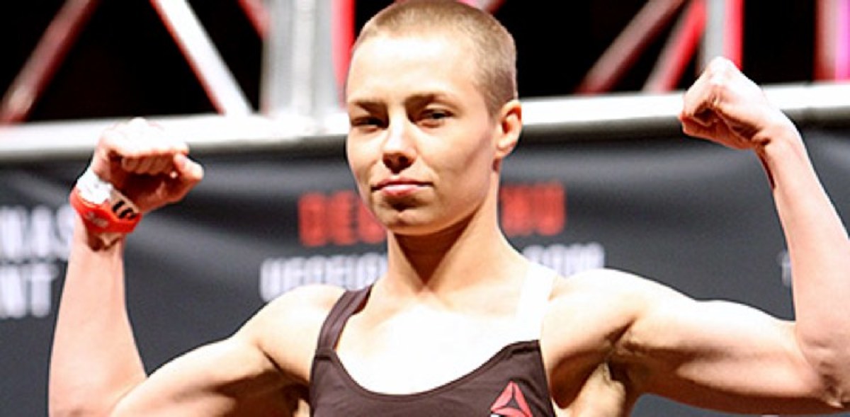 Rose Namajunas Drops and Chokes Out Michelle Waterson (UFC on FOX 24 ...
