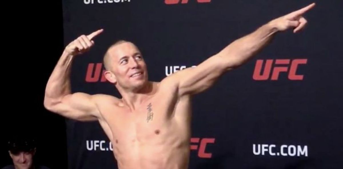 Georges St-Pierre's Middleweight Debut Opposite Michael Bisping is ...