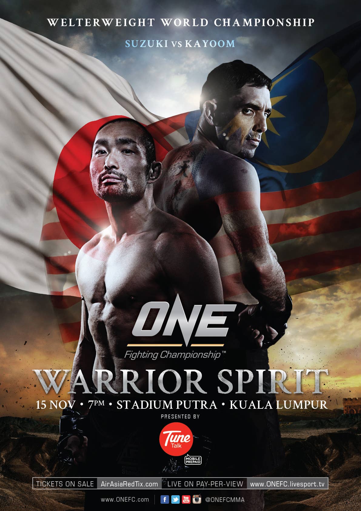 ONE FC: Warrior Spirit Gets Last-Minute Heavyweight Match-up ...